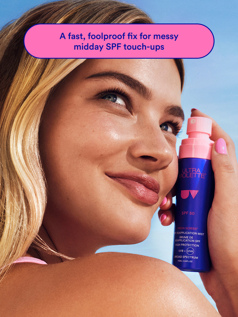 Preen Screen SPF 50+ Reapplication Mist 75ml | Sunscreen Setting Spray ...